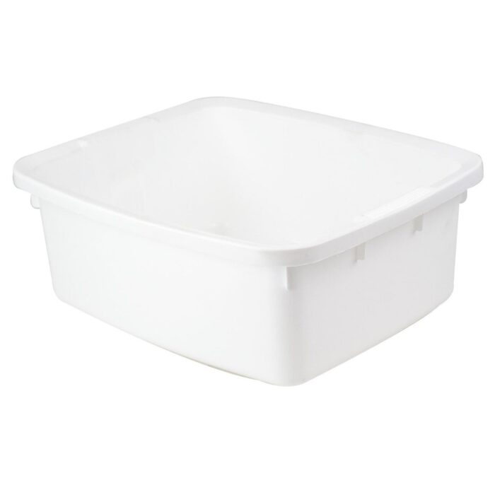 Basin Rect 10L Blue/White - Homeleisure